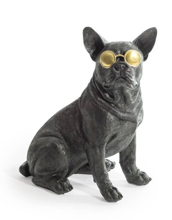 Large "Funky Frenchie" Sitting Bulldog Figure — GingerInteriors.co.uk