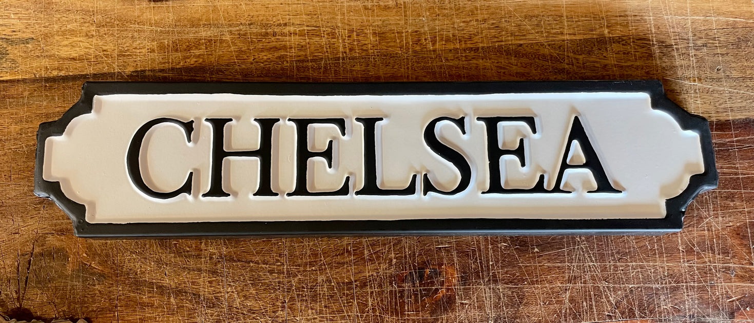 Chelsea - Football Metal Road Sign — GingerInteriors.co.uk