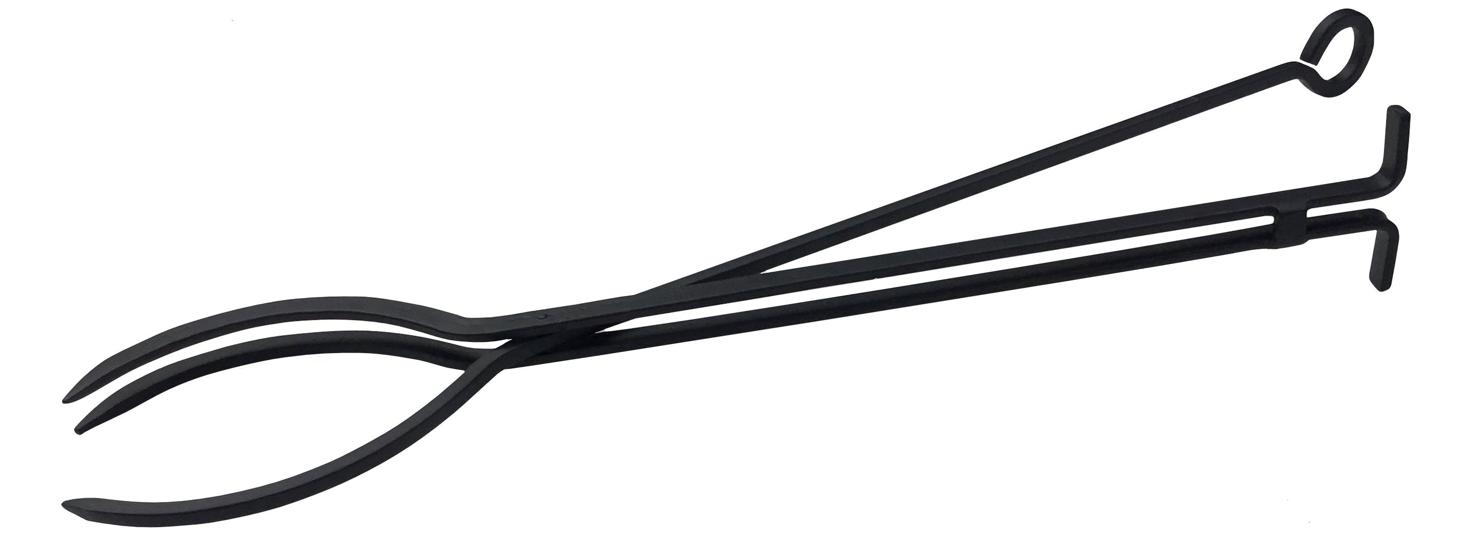 Large Fireside Log Tongs — GingerInteriors.co.uk