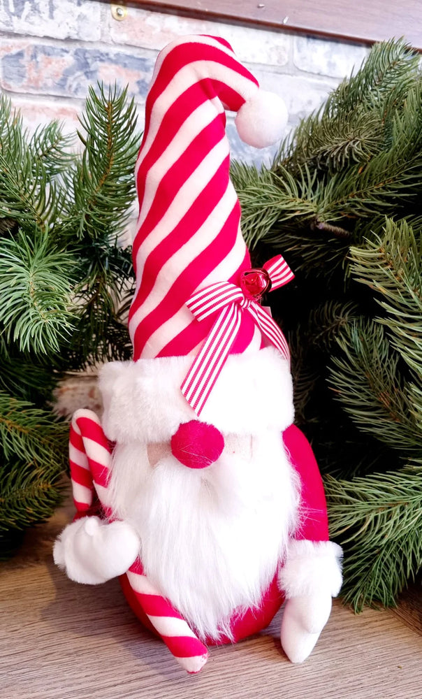Red and White Festive Free Standing Gonk — GingerInteriors.co.uk