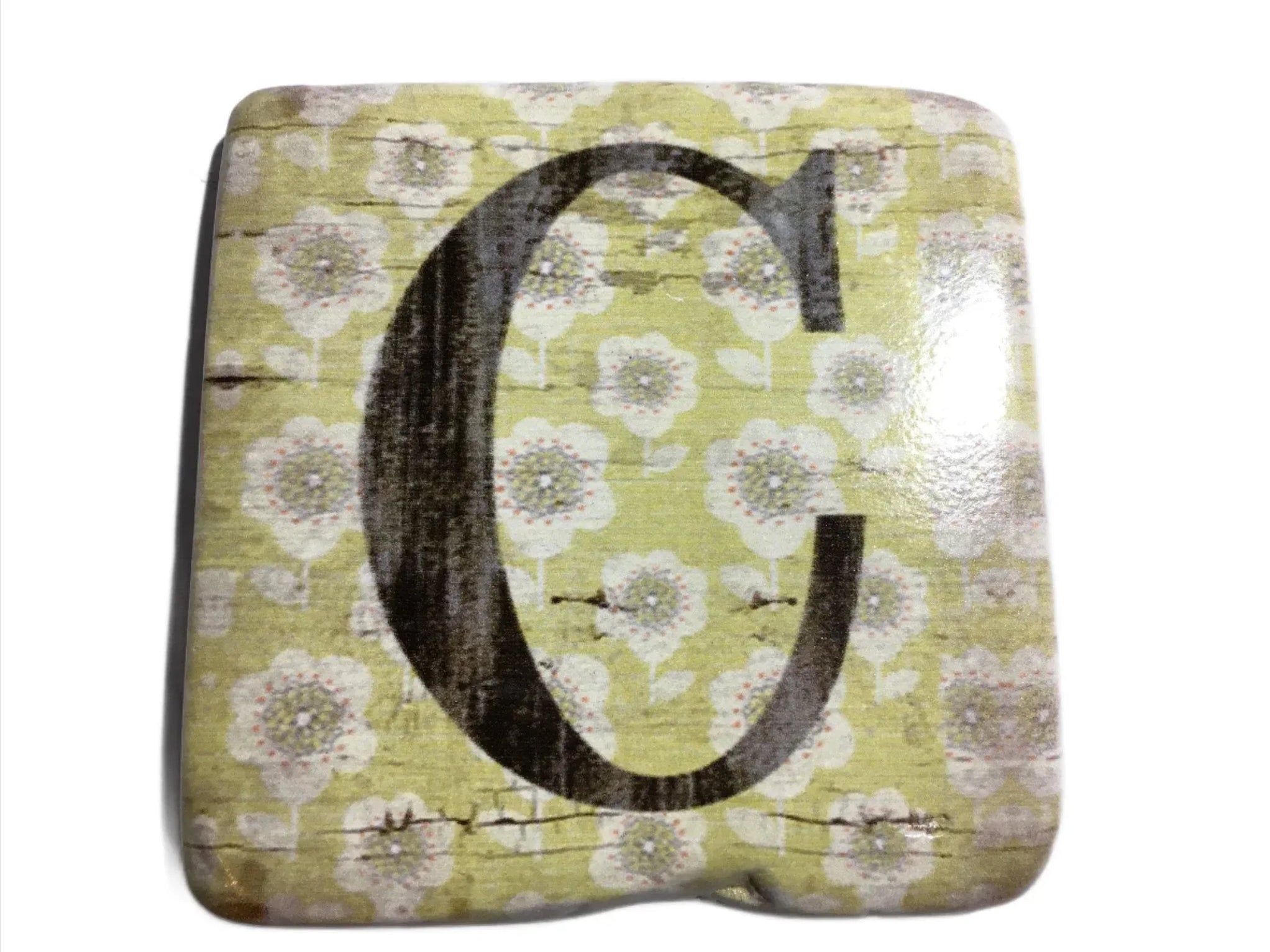 Alphabet Coasters - Vintage Tile — GingerInteriors.co.uk