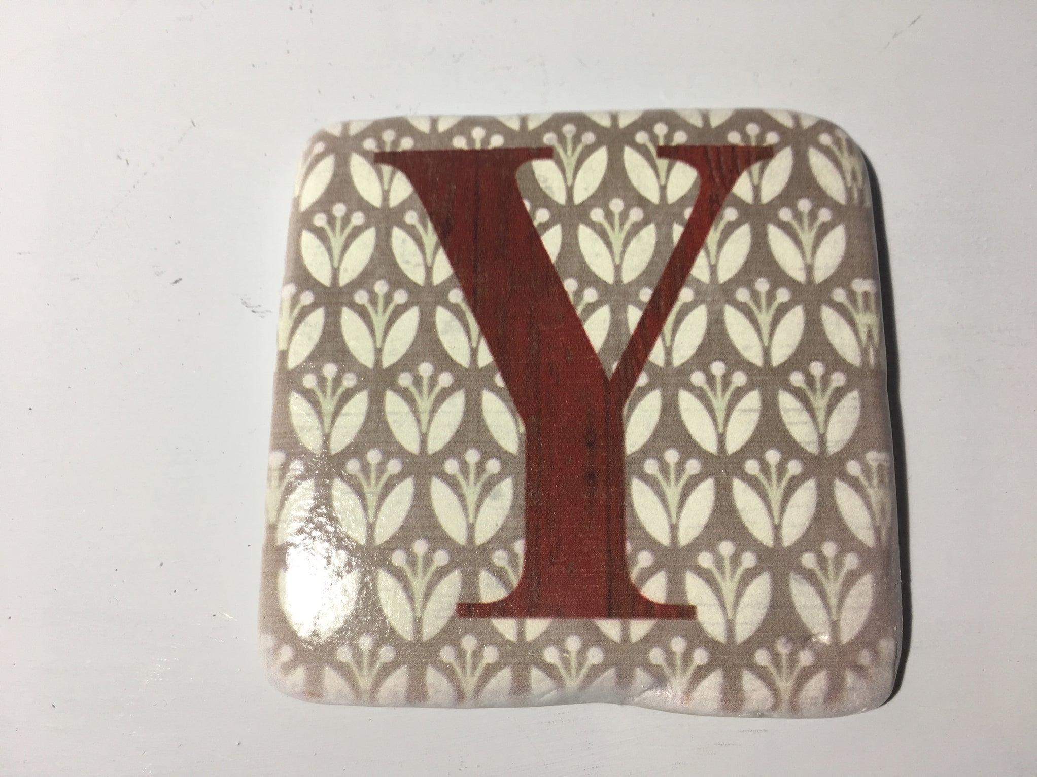 Alphabet Coasters - Vintage Tile — GingerInteriors.co.uk