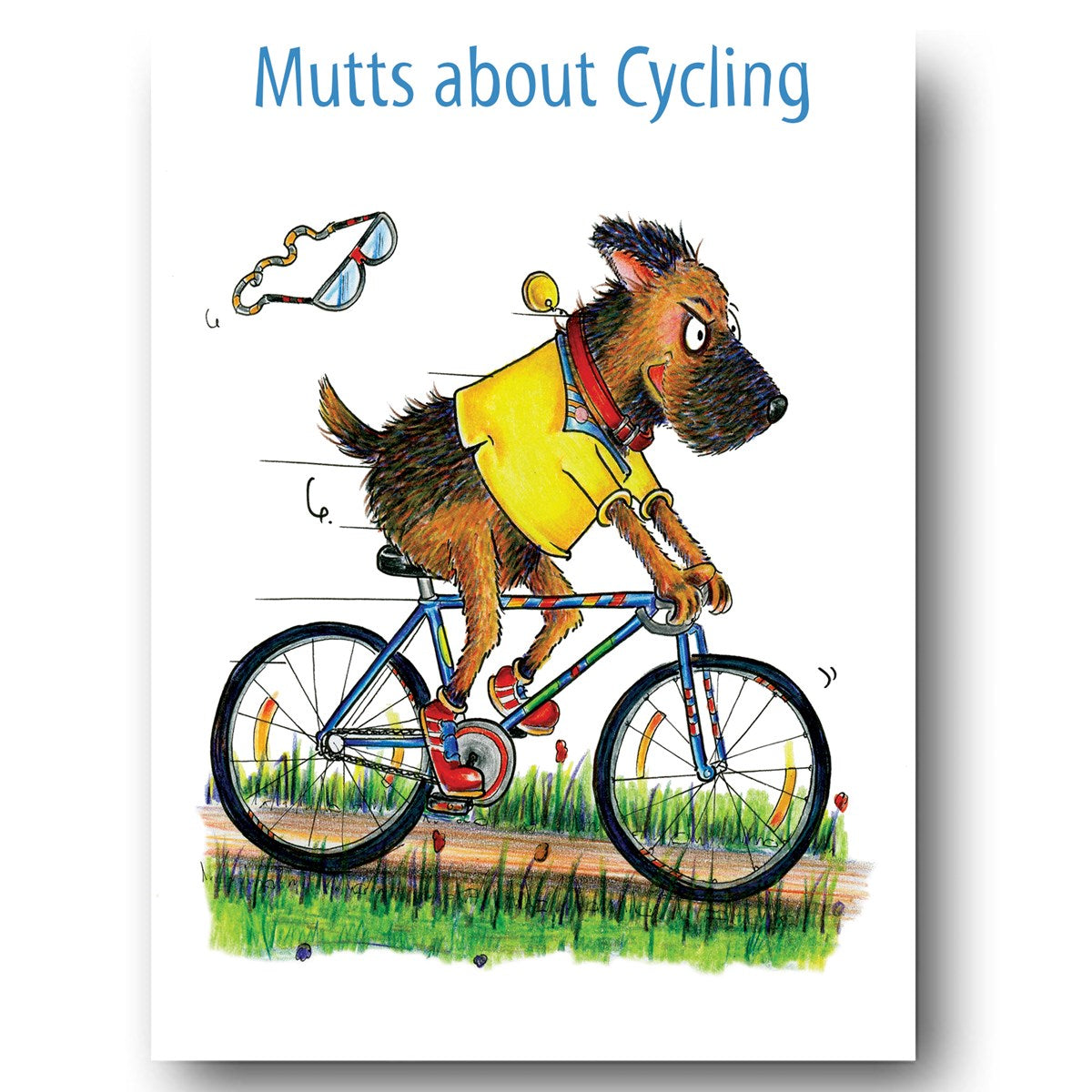 Cycling Card - Mutts about Cycling — GingerInteriors.co.uk