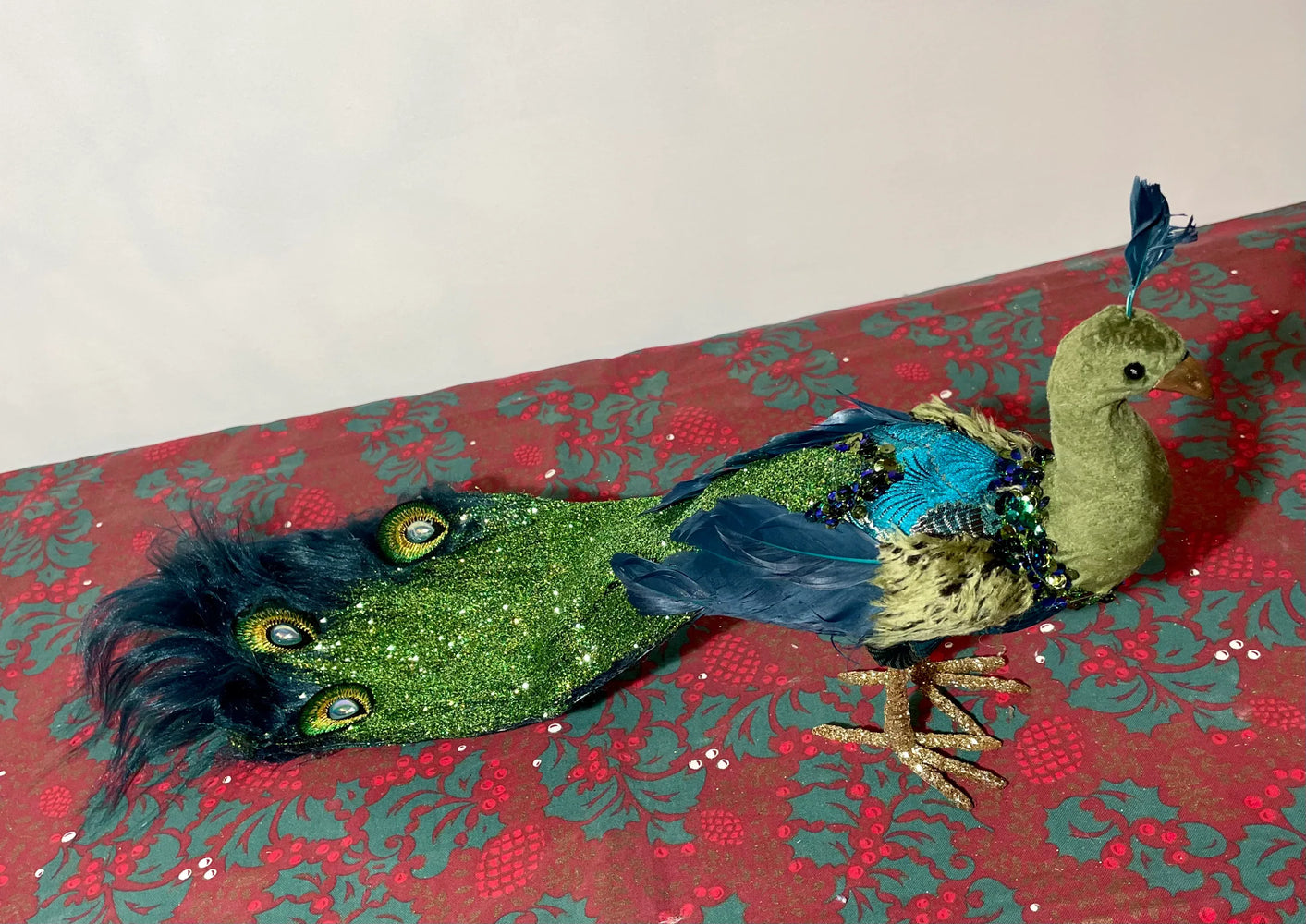 Peacock Table Decoration - 2 Designs — GingerInteriors.co.uk